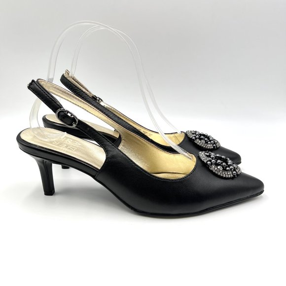 Naturalizer | Shoes | 6w 6 Wide Naturalizer Emily Black Leather ...